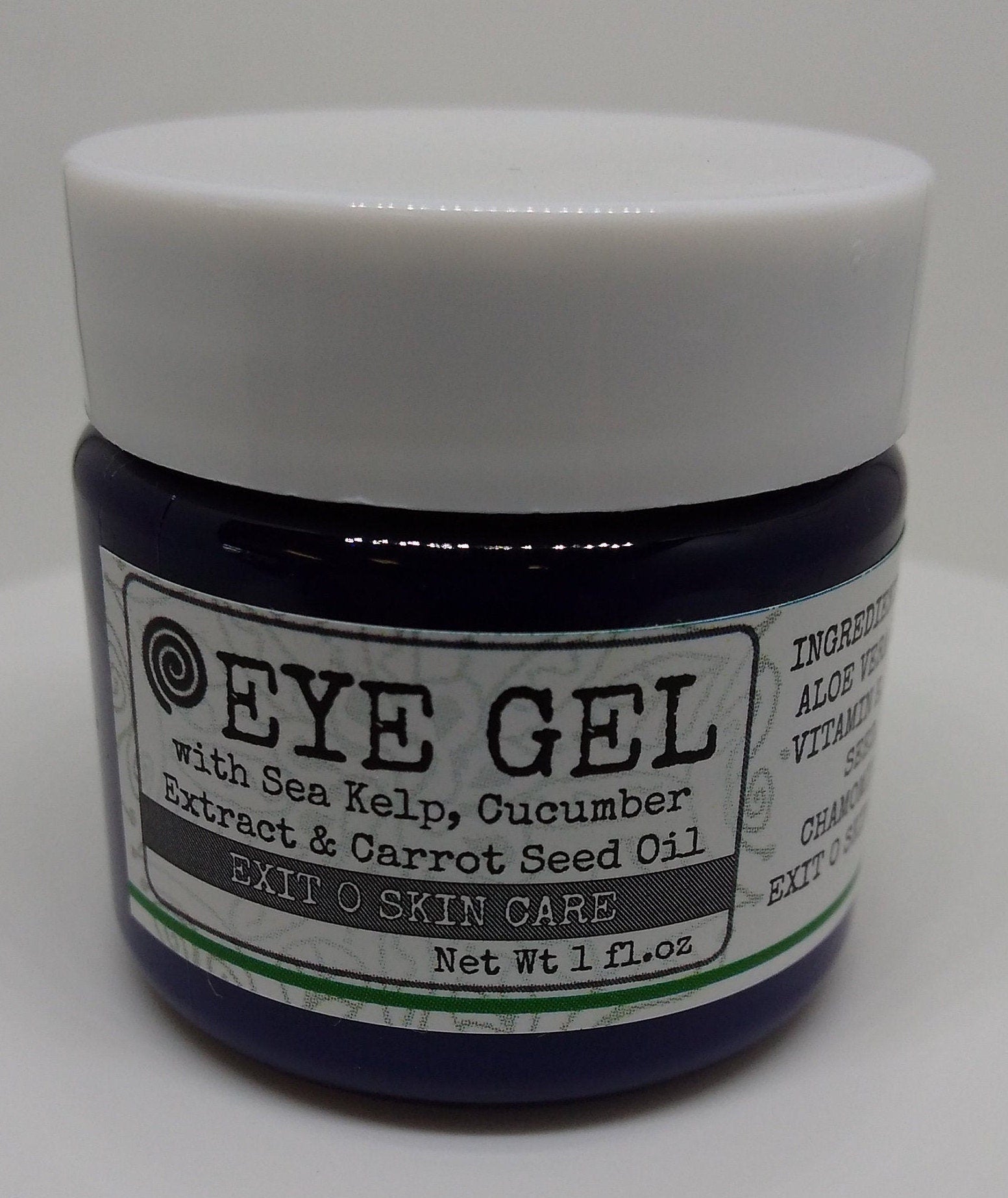 Spec: Eye Gel with Sea Kelp and Carrot Seed Oil – EXIT 0 SKIN CARE