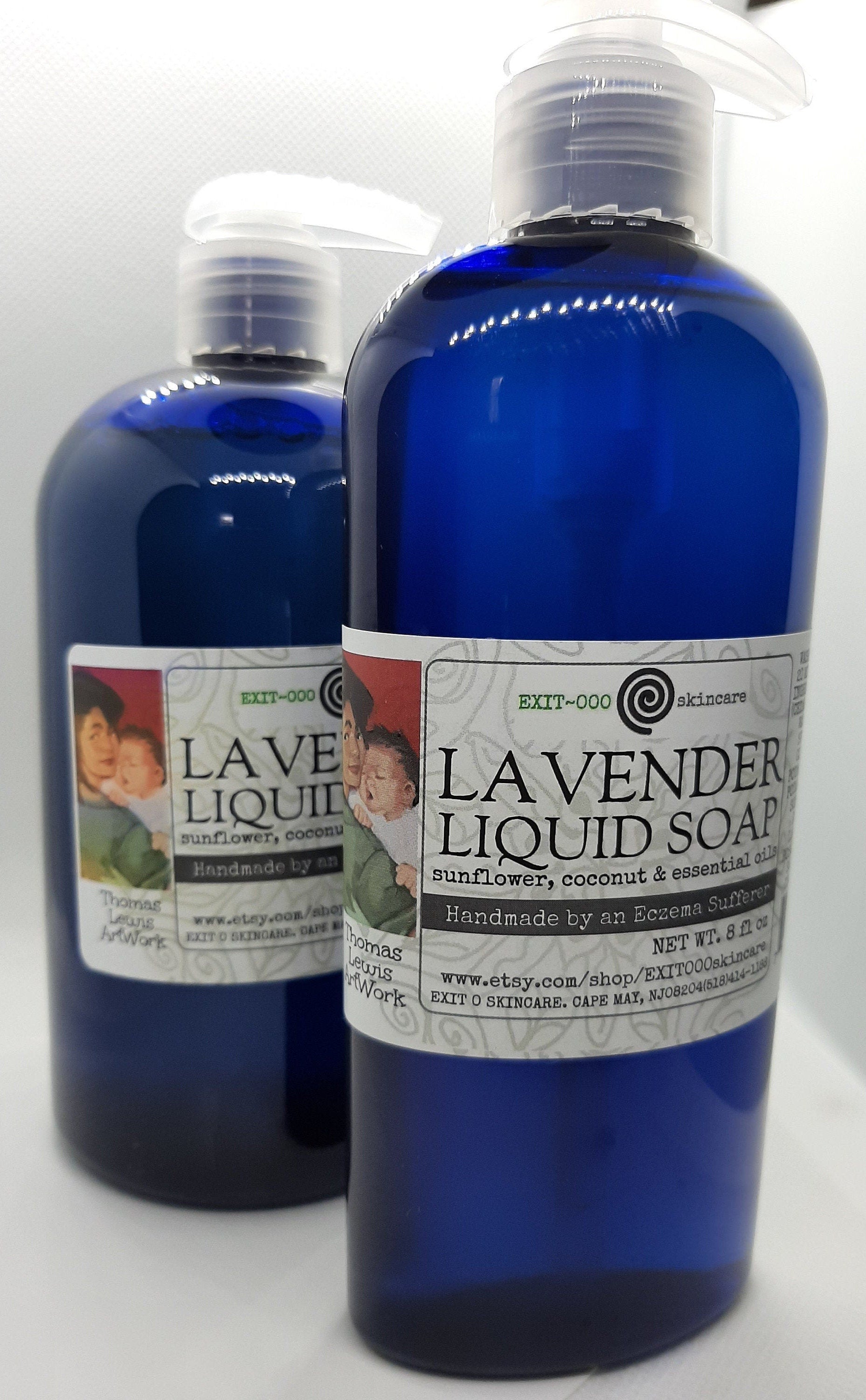 LiqSp: Lavender Liquid Soap – EXIT 0 SKIN CARE